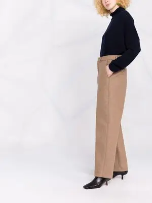 LISA YANG Cashmere Mock Neck Jumper - Blue