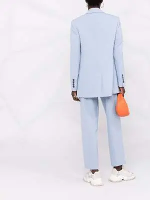 BLANCA VITA Passiflora Tailored Trousers - Blue