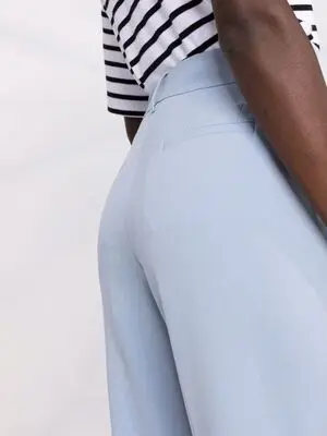 BLANCA VITA Passiflora Tailored Trousers - Blue
