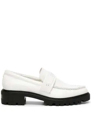 Senso Met I Leather Loafers - White