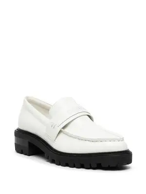 Senso Met I Leather Loafers - White