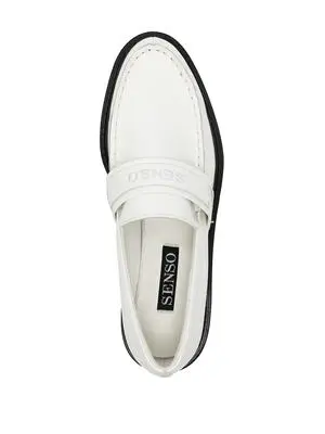 Senso Met I Leather Loafers - White
