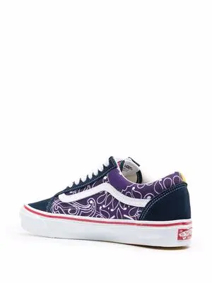 VANS Og Old Skool Colour-block Sneakers - Blue
