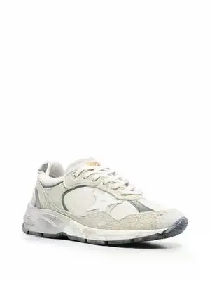 GOLDEN GOOSE Dad-star Leather Sneakers - Neutrals