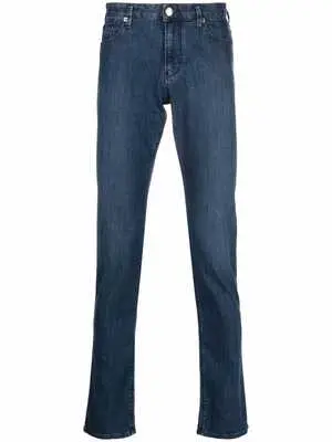 Emporio Armani Fitted Jeans For Men