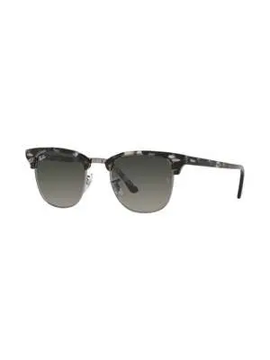Ray-ban Clubmaster D-frame Sunglasses - Grey