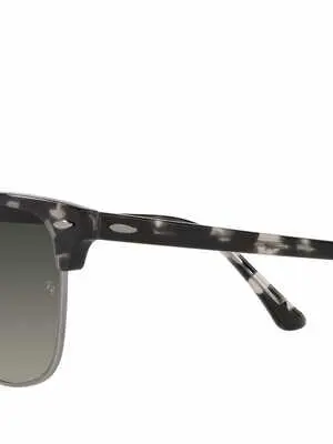 Ray-ban Clubmaster D-frame Sunglasses - Grey
