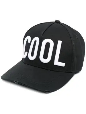 Dsquared2 Embroidered-slogan Baseball Cap