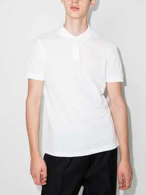 Sunspel Short Sleeve Polo Top