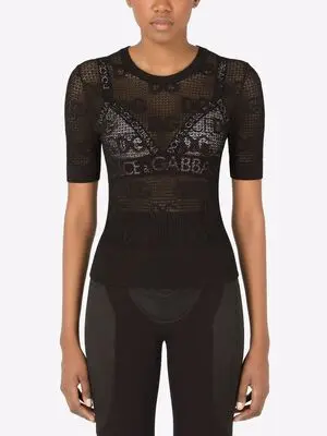 Dolce & Gabbana Lace Stitch Jumper