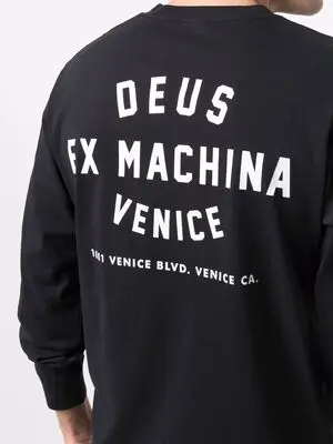 Deus Ex Machina Logo-print Crewneck Sweatshirt