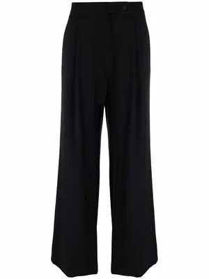 Emporio Armani High-waist Wide-leg Trousers