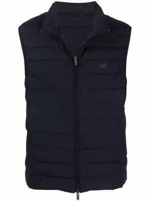 Emporio Armani Fitted Vests For Men