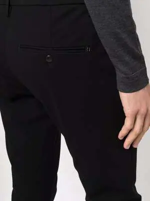 DONDUP Slim-cut Cotton Trousers