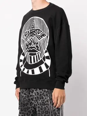 HACULLA. Face Print Sweatshirt