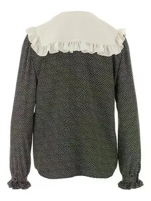 Saint Laurent Polka-dot Blouse