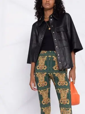 La DoubleJ Floral-print Stretch Leggings