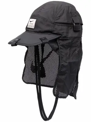 Nike Mmw Aw84 Panelled Cap - Black | Editorialist