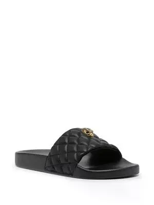 Kurt Geiger Meena Eagle Quilted Slides