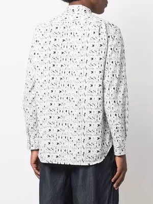 Comme Des Garçons Kaws-print Shirt