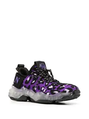 Philipp Plein Runner Leopard-print Sneakers