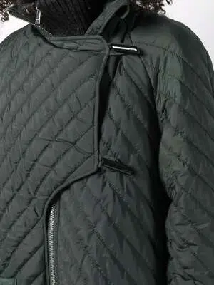 GANNI Recycled Ripstop Quilted Oversized Coat
