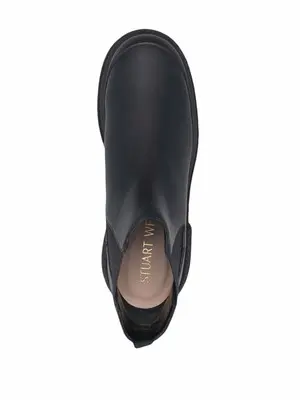 STUART WEITZMAN Charli Platform Ankle Boots - Black