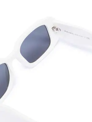 Prada Symbole Geometric-frame Sunglasses
