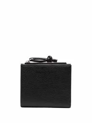 Emporio Armani Pebbled-effect Leather Wallet - Black
