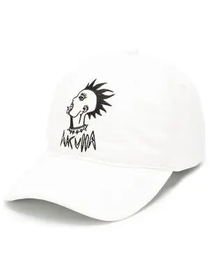 HACULLA. Embroidered Logo Baseball Cap - White