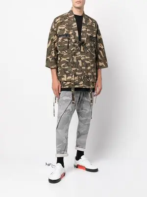MOSTLY HEARD RARELY SEEN Camouflage-print Utility Jacket