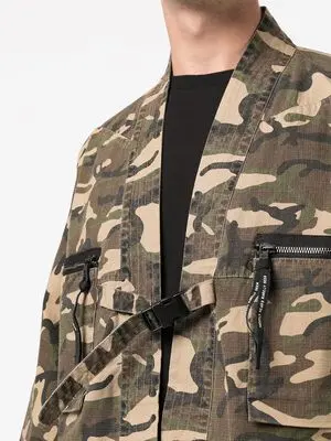 MOSTLY HEARD RARELY SEEN Camouflage-print Utility Jacket