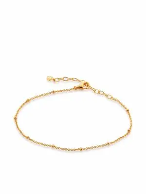 Monica Vinader Fine Beaded Chain Bracelet - Gold