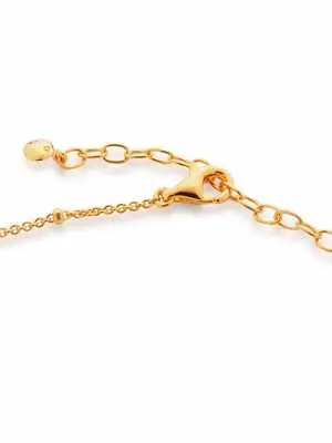Monica Vinader Fine Beaded Chain Bracelet - Gold