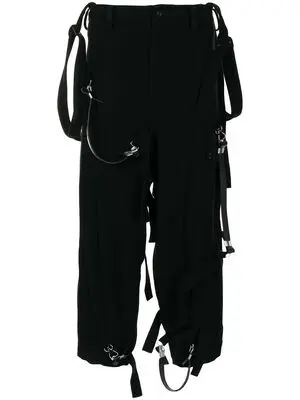 Yohji Yamamoto Suspender-strap Trousers