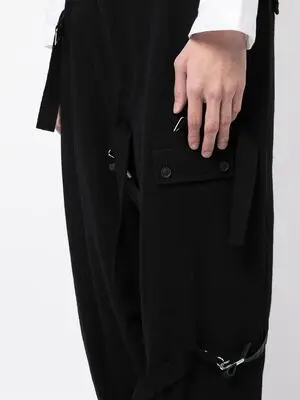 Yohji Yamamoto Suspender-strap Trousers