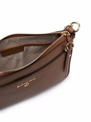 Michael Kors Jet Set Leather Shoulder Bag