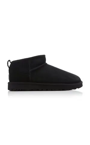 UGG Classic Ultra Mini Ankle Boots - Black