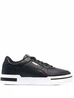 PUMA Logo-print Leather Sneakers