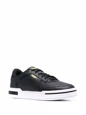 PUMA Logo-print Leather Sneakers