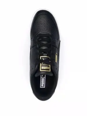 PUMA Logo-print Leather Sneakers