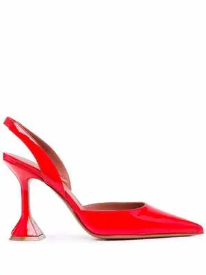 Amina Muaddi Holli 95mm Slingback Pumps