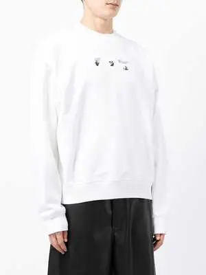 Off-White Spray Marker Arrows Sweatshirt