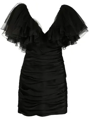 Khaite Carmen V-neck Dress