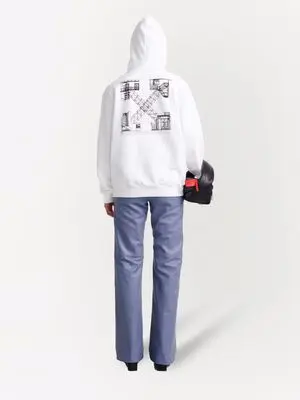 Off-White Palace Arrow Print Hoodie