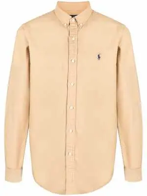 Polo Ralph Lauren Polo Pony-embroidered Shirt - Neutrals