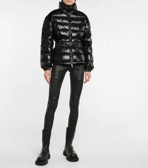 Moncler Celepine Nylon Down Jacket - Black