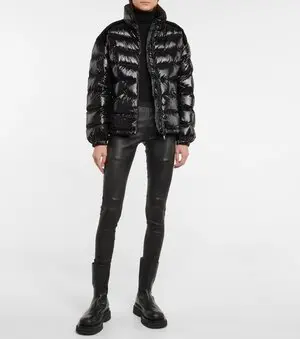 Moncler Celepine Nylon Down Jacket - Black