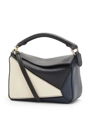 Loewe Puzzle Mini Bag Black & White