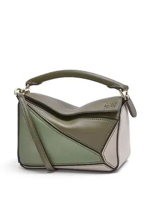 Loewe Puzzle Mini Bag Green